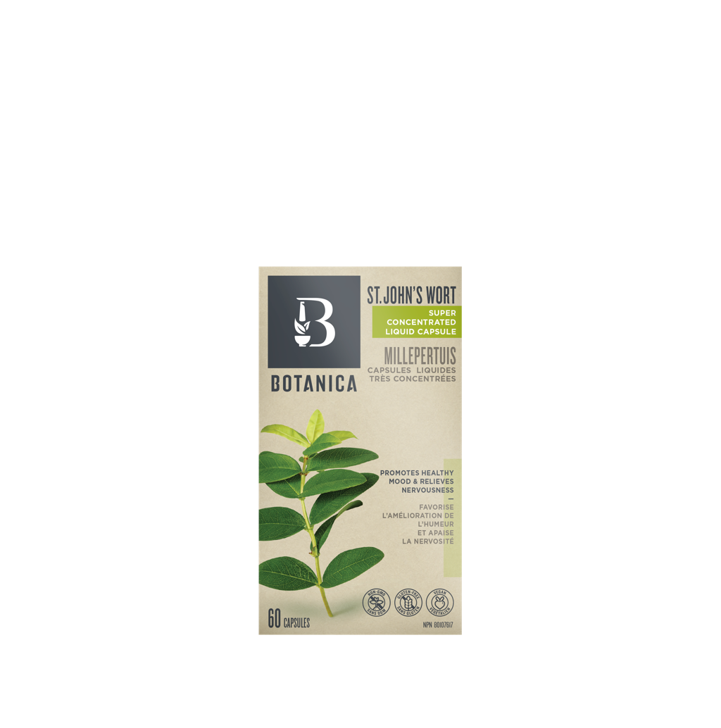 St Johns Wort Liquid Capsules – Botanica Health